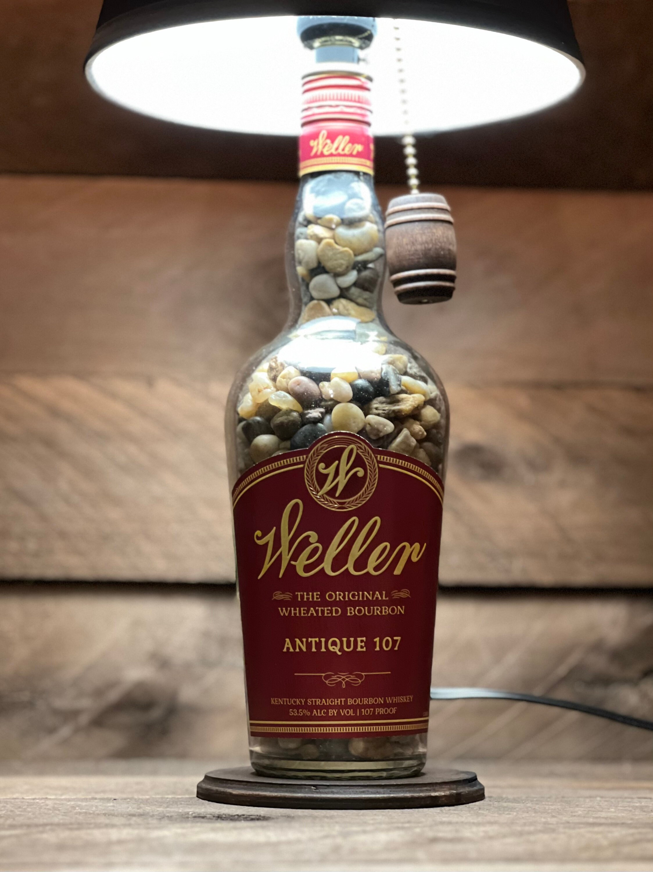 Weller Antique 107 Bourbon Whiskey Bottle Lamp - Etsy