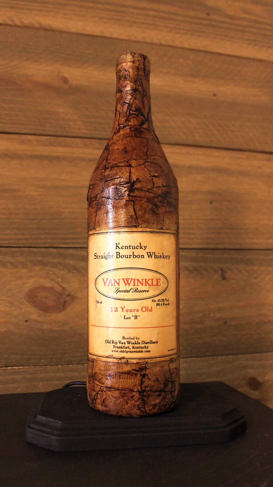 Repurposed Van Winkle Special Reserve 12 Year Lot B Bourbon - Etsy