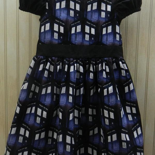 Tardis Dress - Etsy
