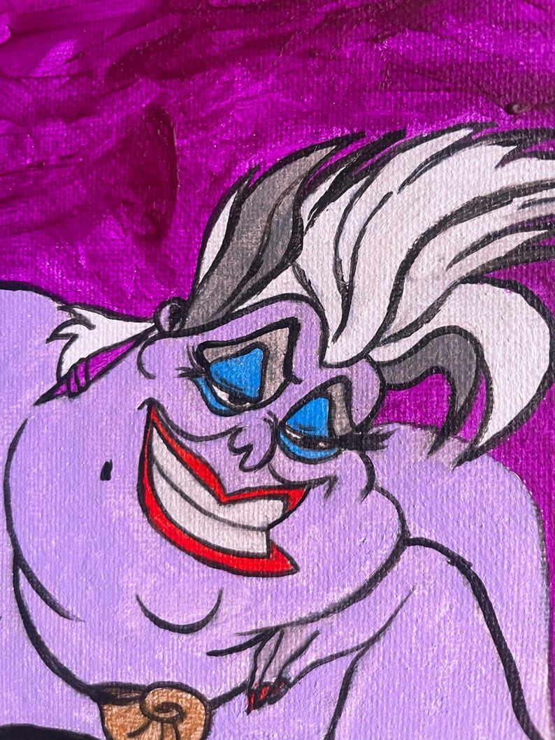 Ursula 8x10" Acrylic Painting - Etsy