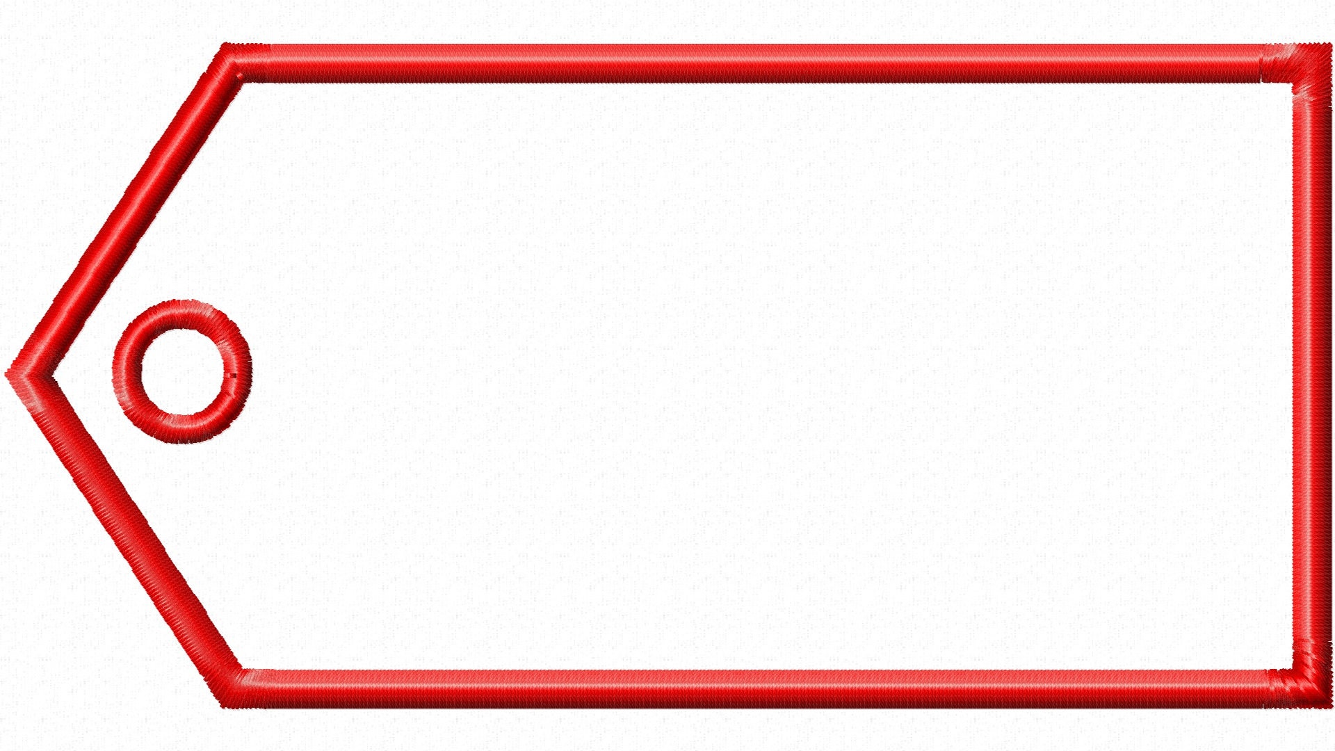 ITH Gift Tags Machine Embroidery Designs Set of 4 | Etsy