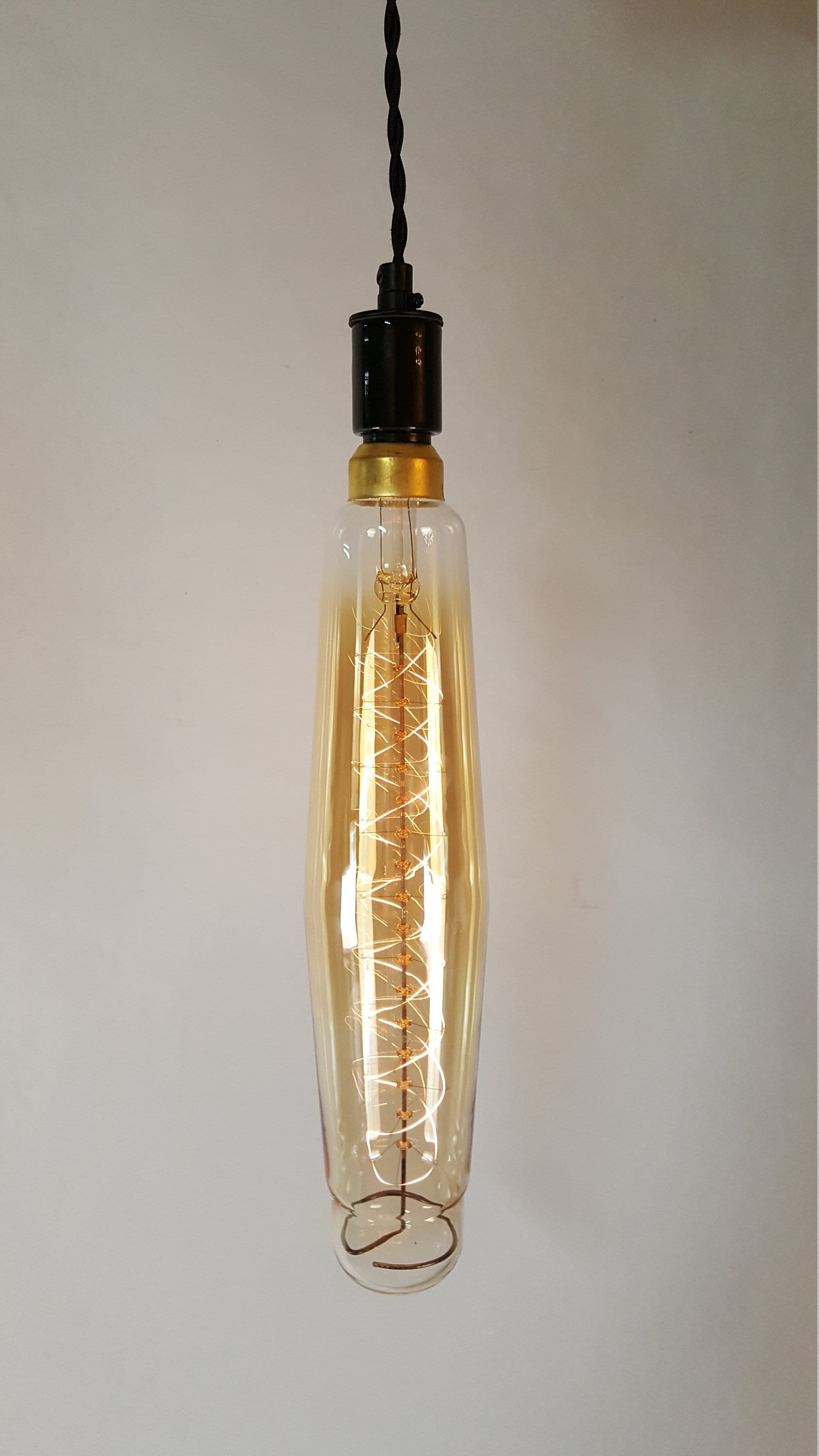 Giant Edison Bulb Plug in Pendant Light Vintage Style With 12 Foot Cord ...