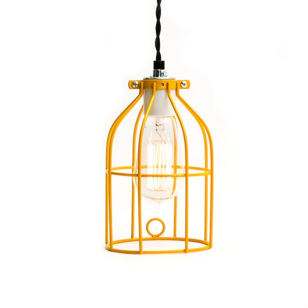 Cage Pendant Light - Etsy