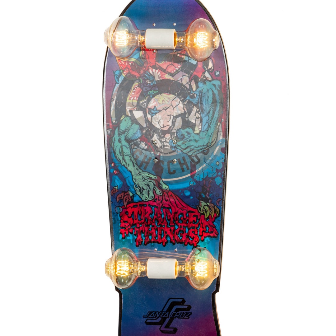 Santa Cruz Stranger Things Roskopp Demogorgon Whiskertin Skateboard ...