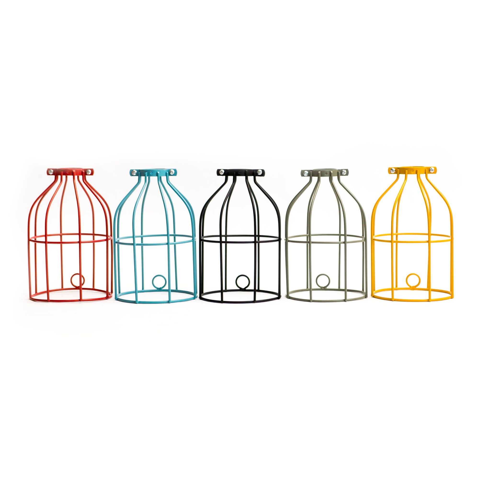 Industrial Cage Pendant Light - Etsy