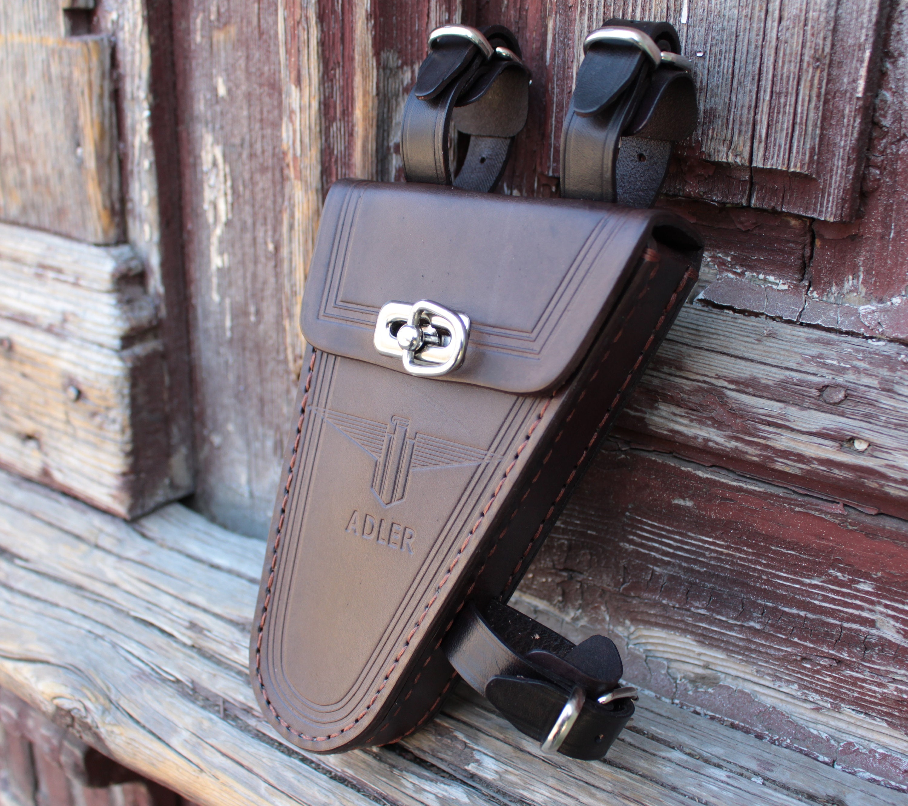 Adler Tool Bag Bicycle Frame Bag Leather repro - Etsy