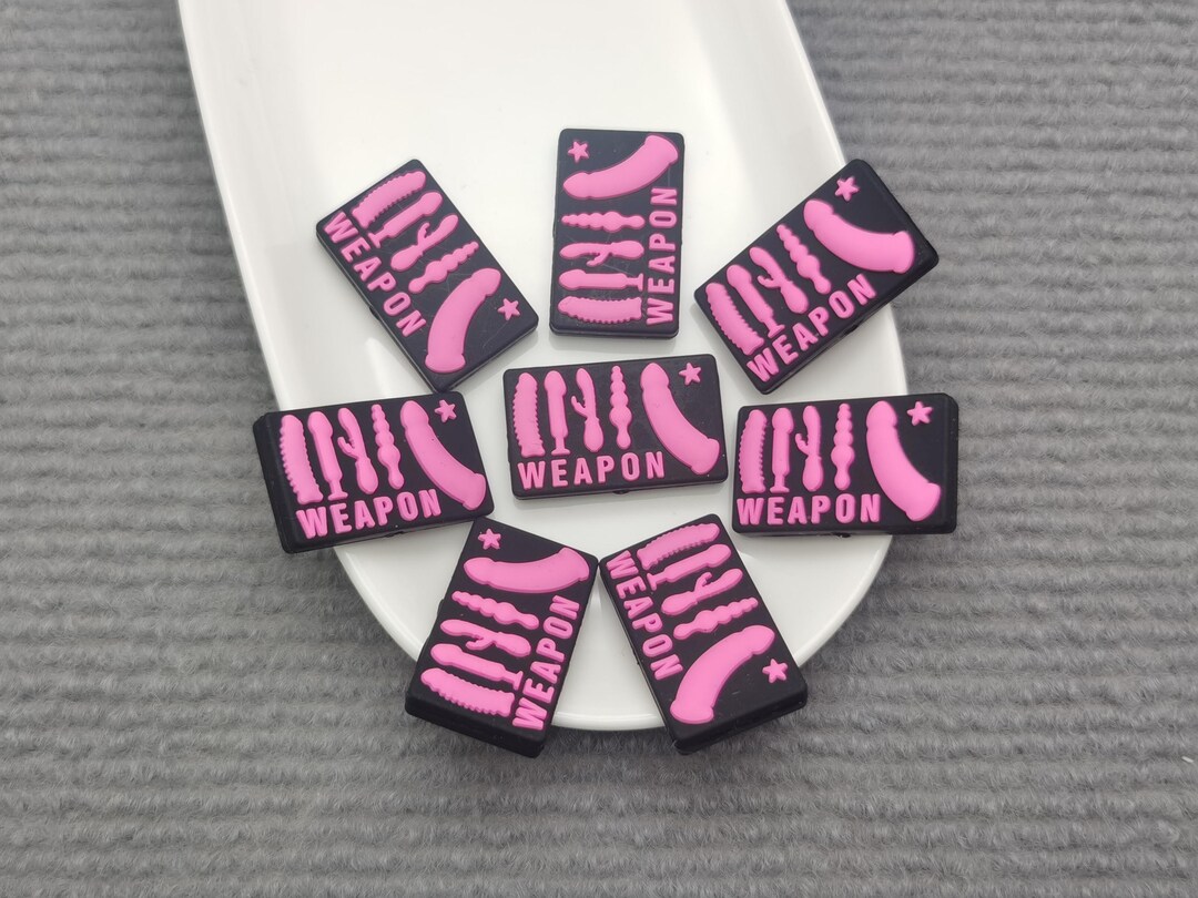 Silicone Bead Weapon Penis Sex Toy Tool Focal Bead for Pen Bracelet ...