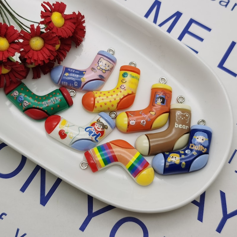 Socks With Charms - Etsy