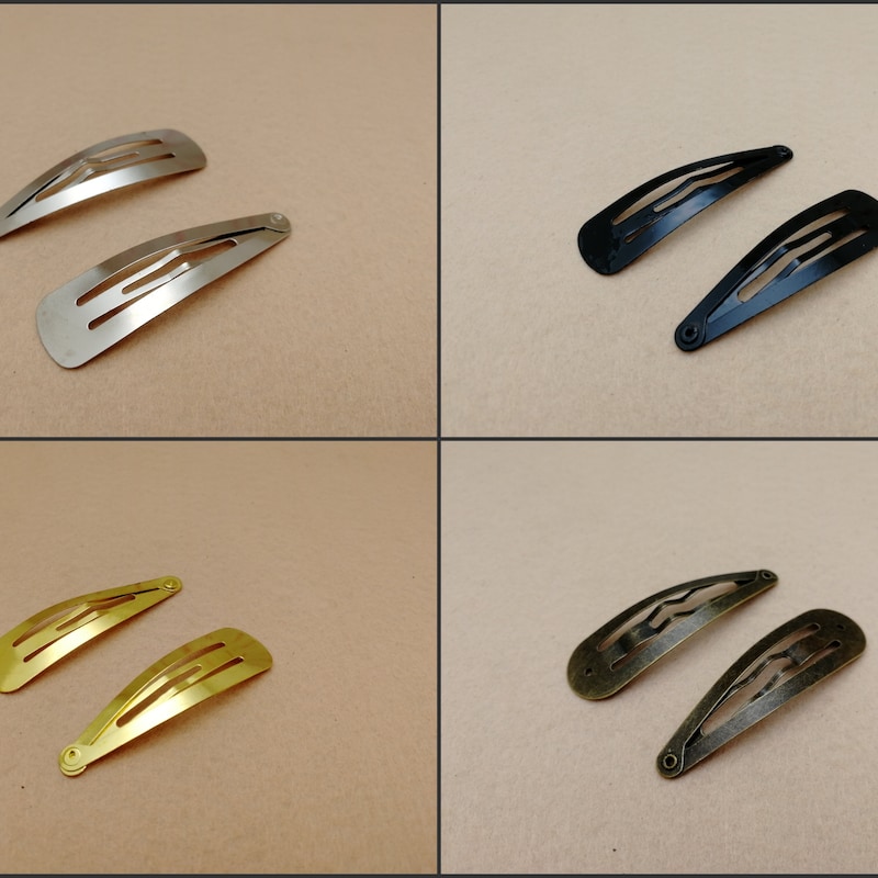 Snap Hair Clips - Etsy