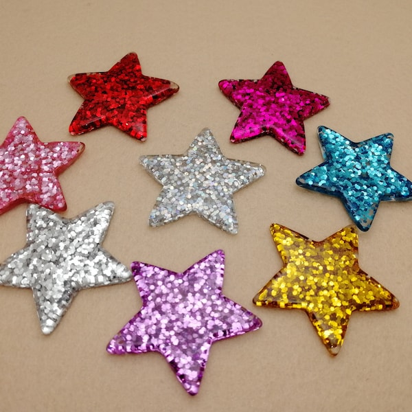 Plastic Star Charms - Etsy