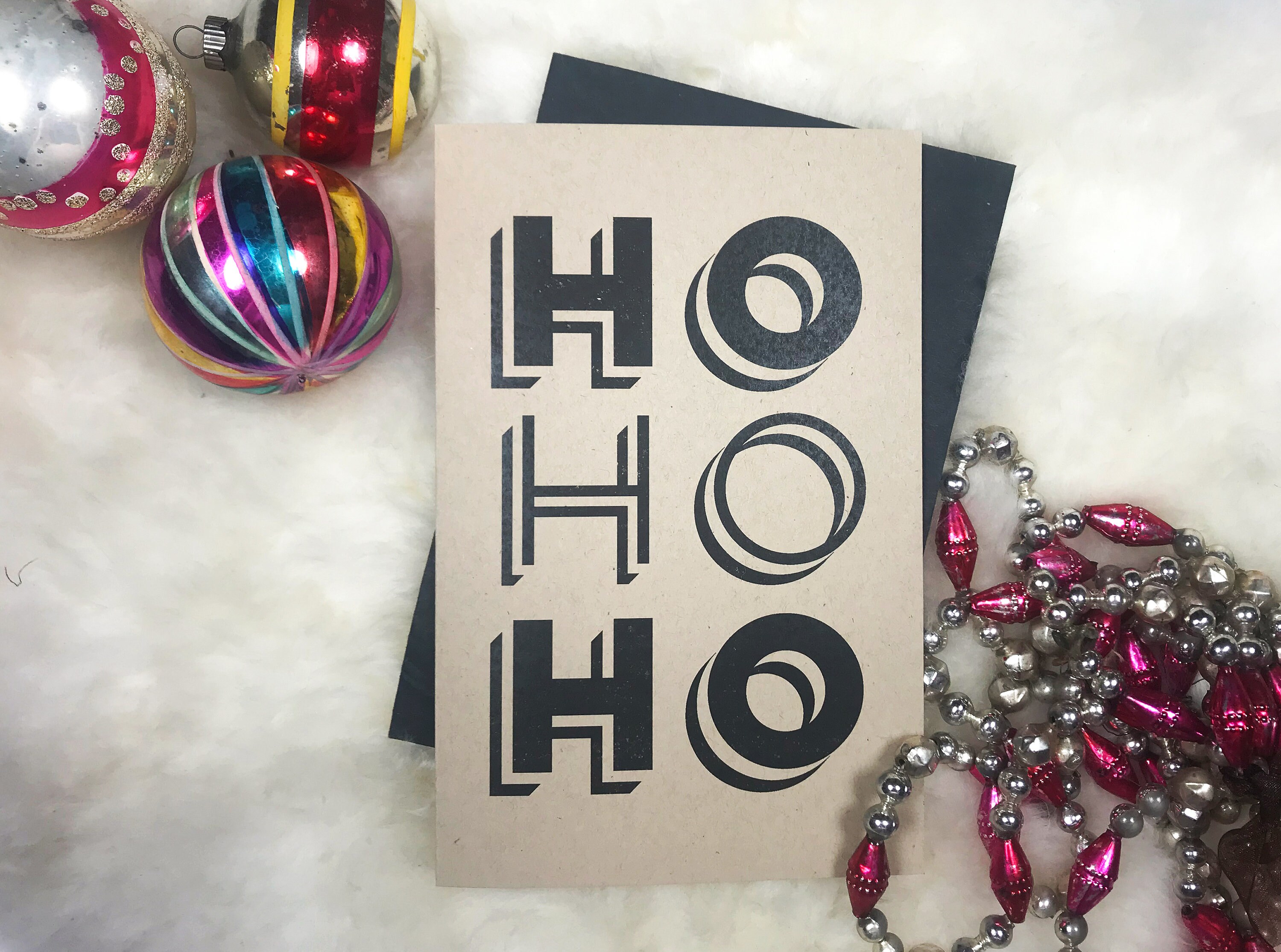Ho Ho Ho Downloadable Card - Etsy