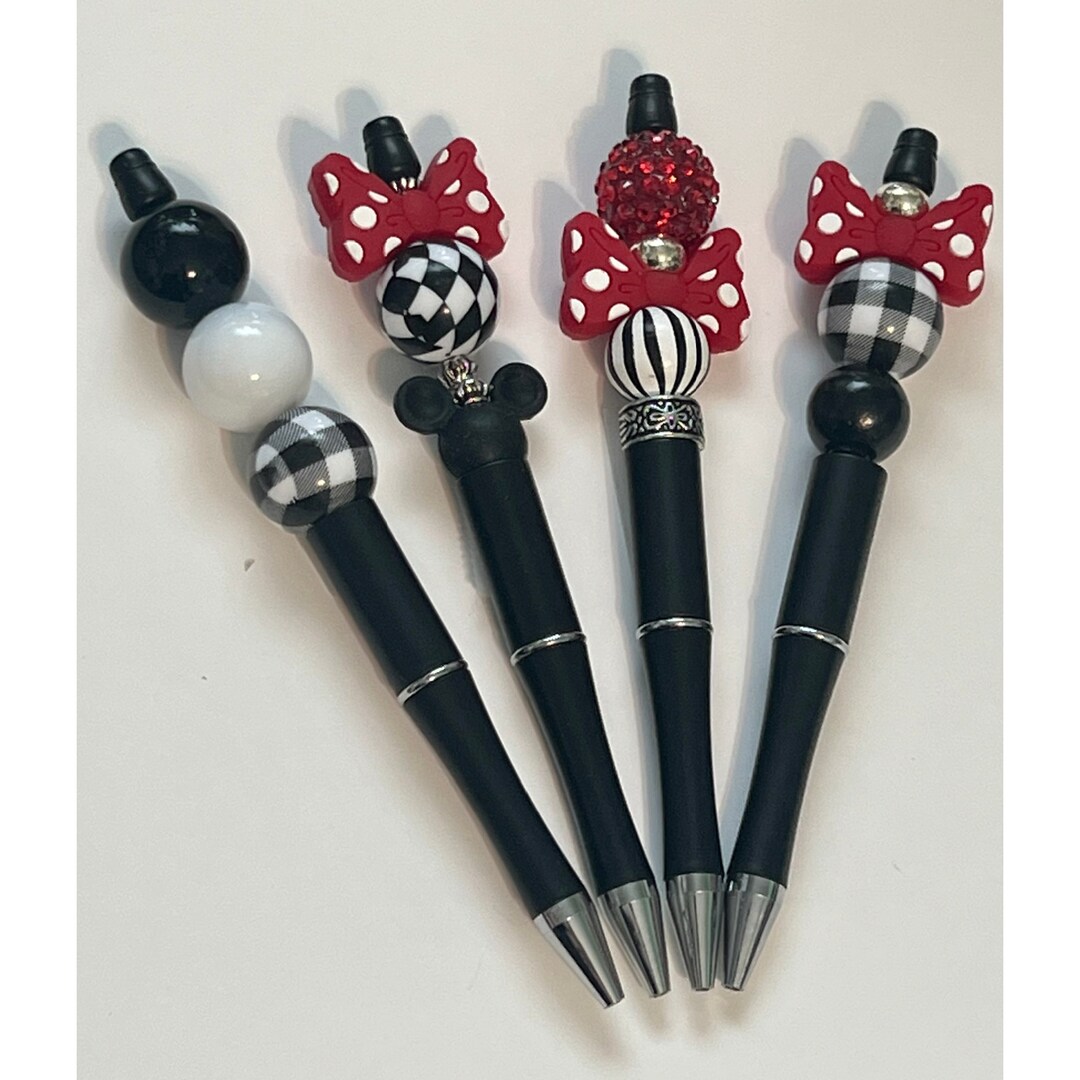Minnie Bead Pens, so Cute Refillable Great Mothers Day Gift - Etsy
