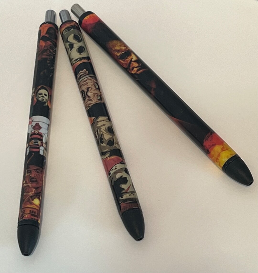 Horror Ink Joy Pens, Freddy,michael and the Gang - Etsy