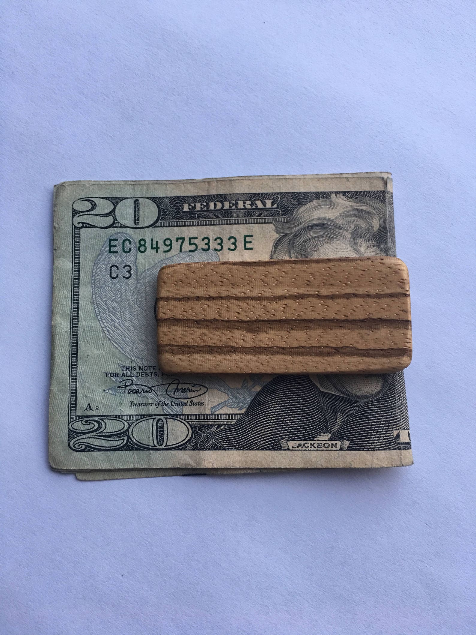 Wood Money Clip Groomsmen Gift Wedding Accessories 5th - Etsy