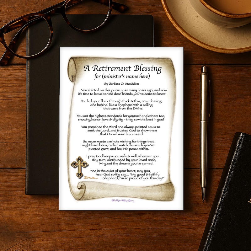 Pastor Appreciation Poem - Etsy