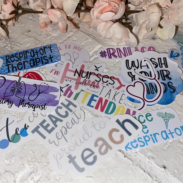 Occupation Stickers - Etsy