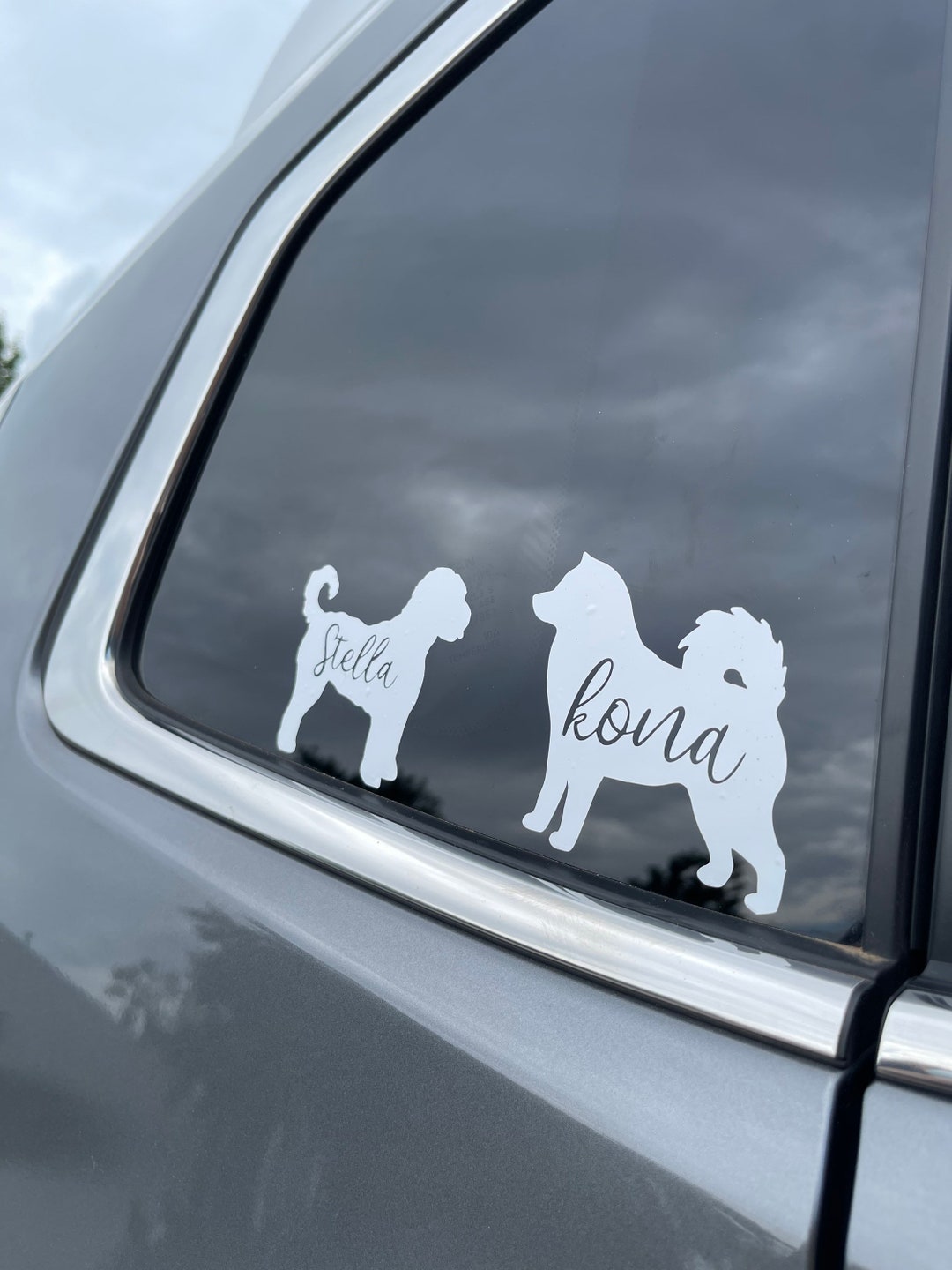 Custom Dog Breed Decals - Etsy