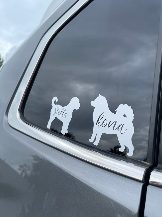 Custom Dog Breed Decals - Etsy