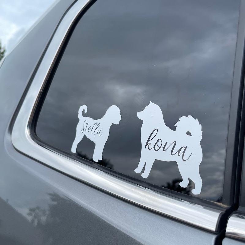 Dog Breed Decal - Etsy