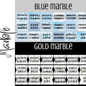 Glossy Vinyl Bible Tabs With Placement Guide for Bible Study - Etsy