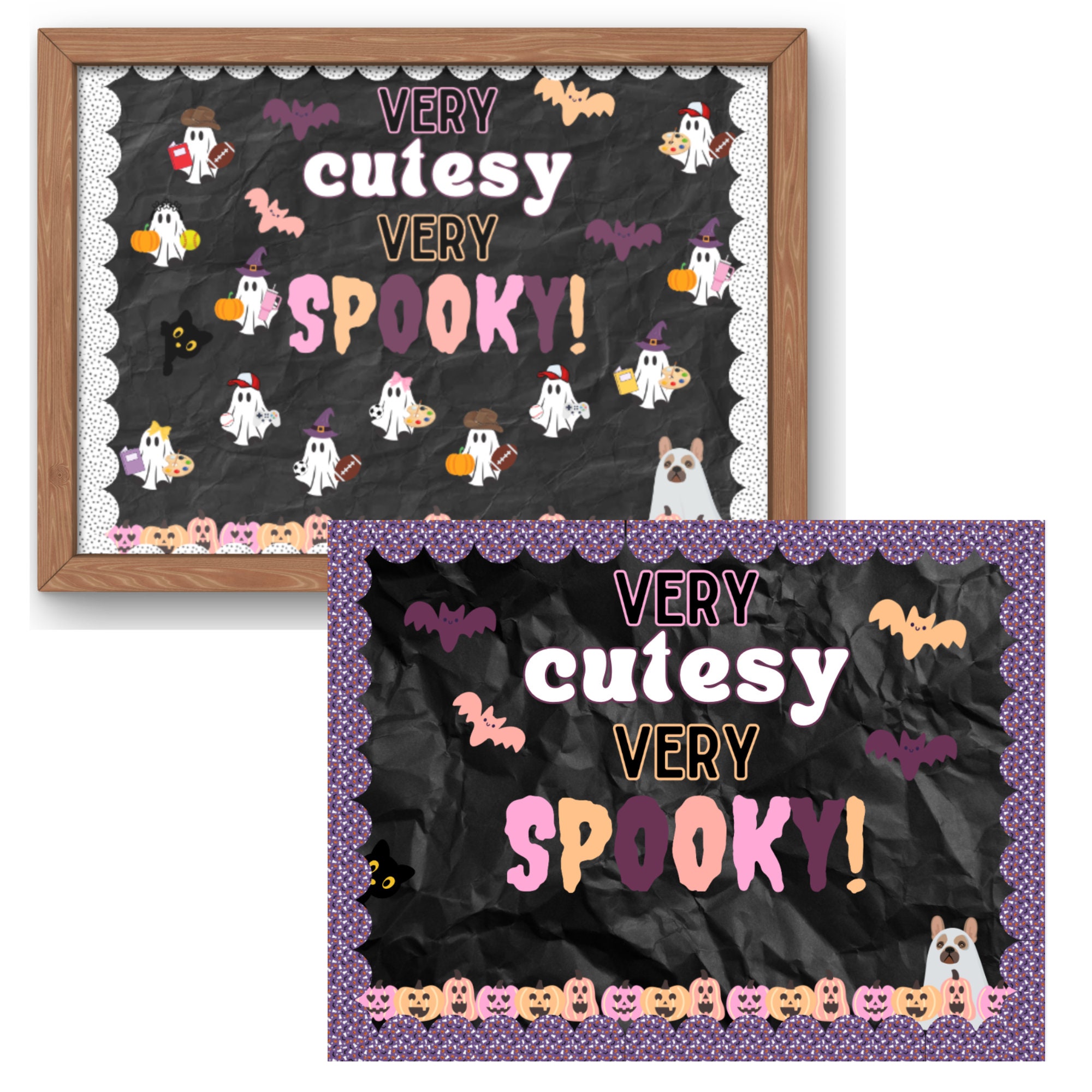 Halloween Bulletin Board Kit - Etsy