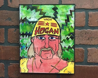 Hulk Hogan Print - Etsy
