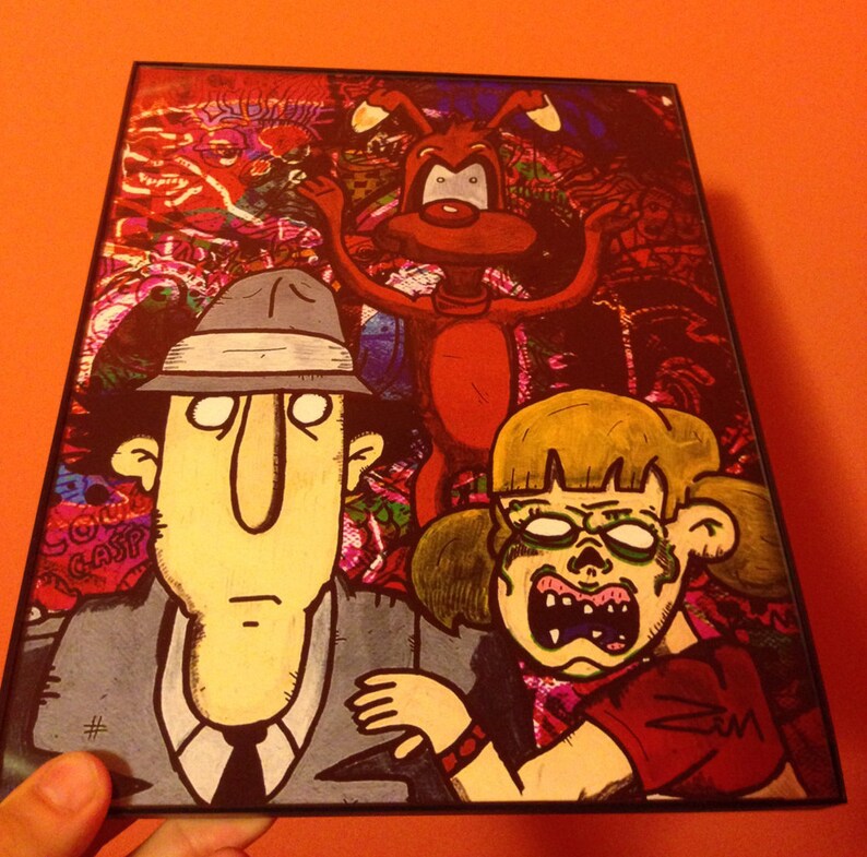 Evil Inspector Gadget Penny Brain Zombies - Etsy