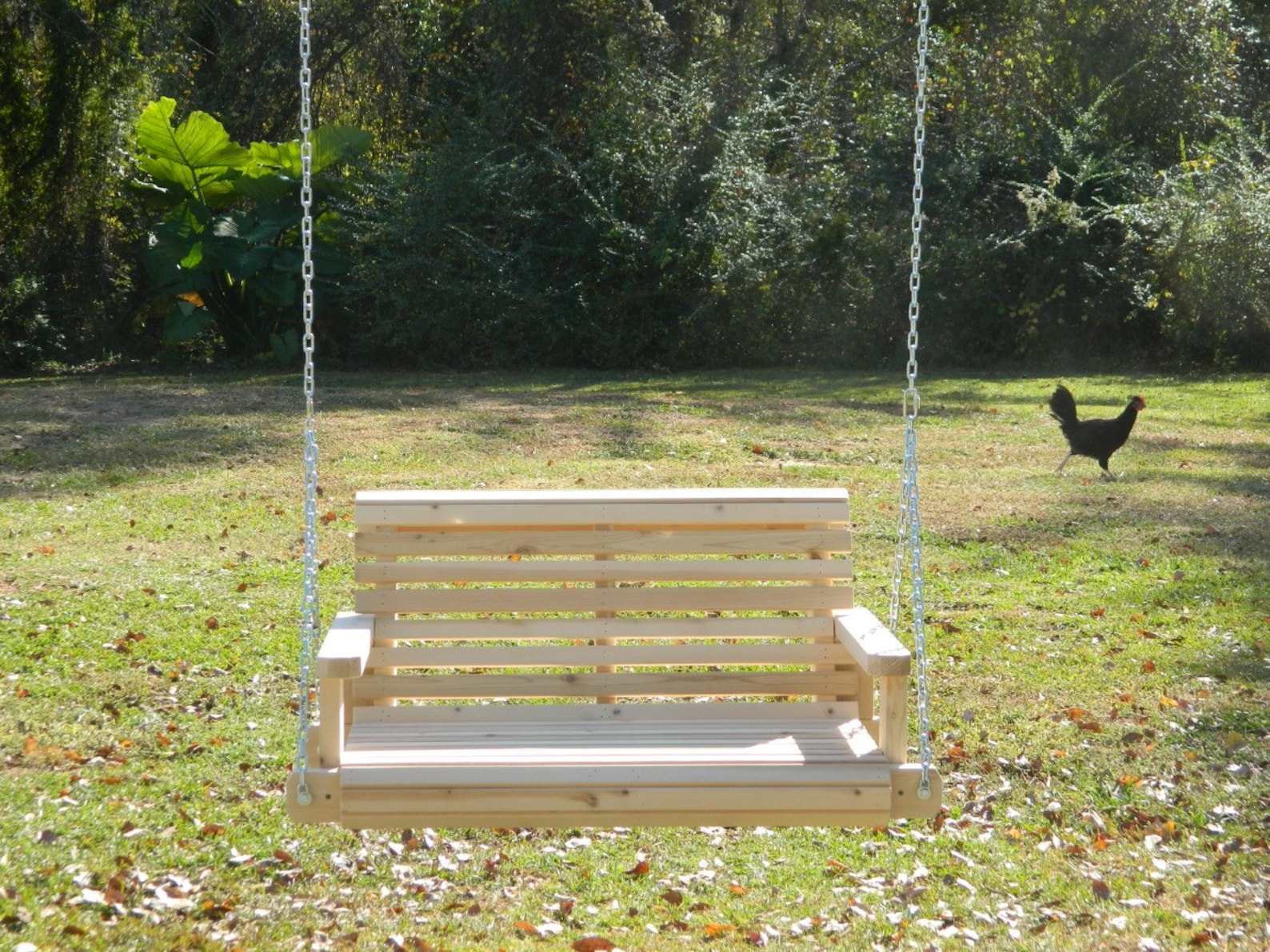 3ft Cedar Porch Swing Swing Chair Tree Swing Hanging Chair - Etsy