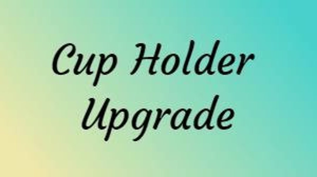 Custom Cup Holder Add-on for Any Southern Swing Order - Etsy