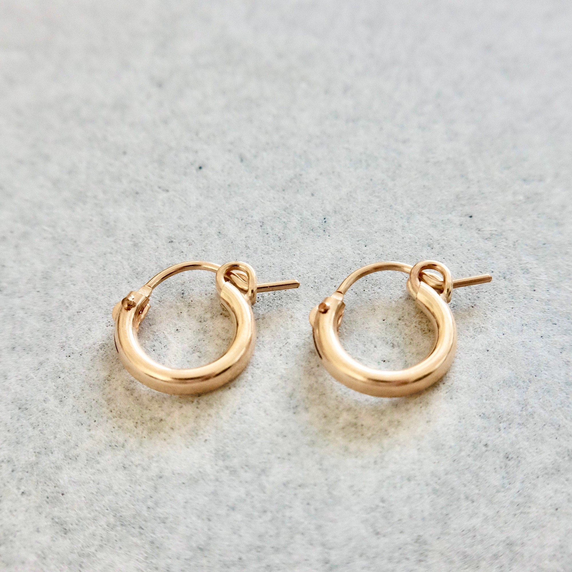 JANI SMALL HOOP EARRINGS | atelier-yuwa.ciao.jp