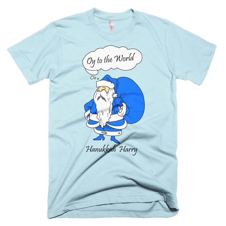 Oy to the World - Hanukkah Harry Vs Santa Claus Funny Jewish Inspired ...
