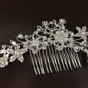The IVY Bridal Comb, Wedding Hair Accessories, Wedding Comb, Bridal ...