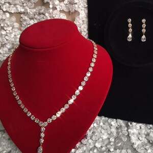 Bridal Necklace BETHET Swarovski Crystal, Wedding Jewelry, Necklace ...