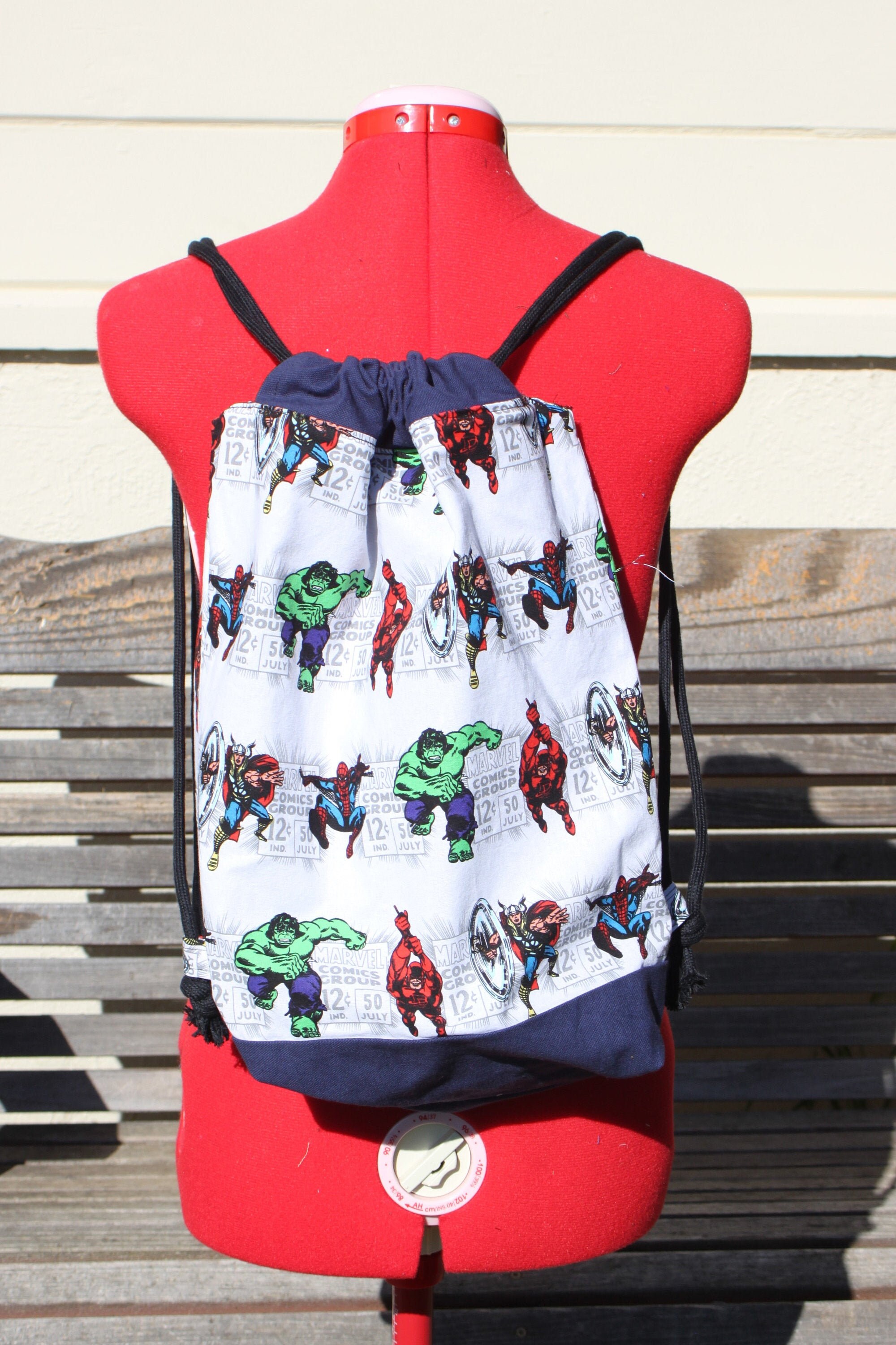 Marvel Comics Avengers Drawstring backpack, a fun accessory for any ...