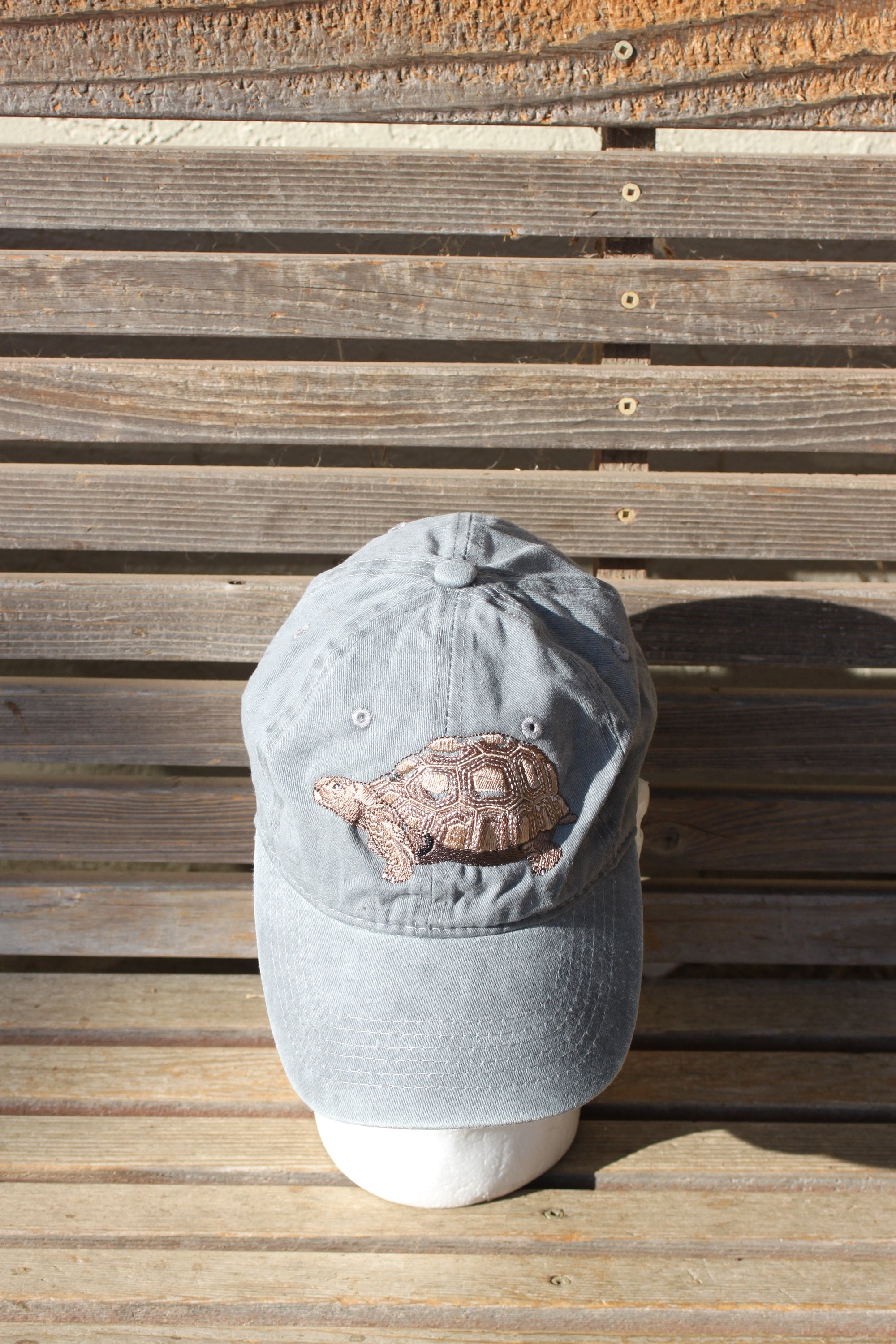 A turtle/ tortoise is Embroidered on a Baseball Hat Cap, Adjustable hat ...