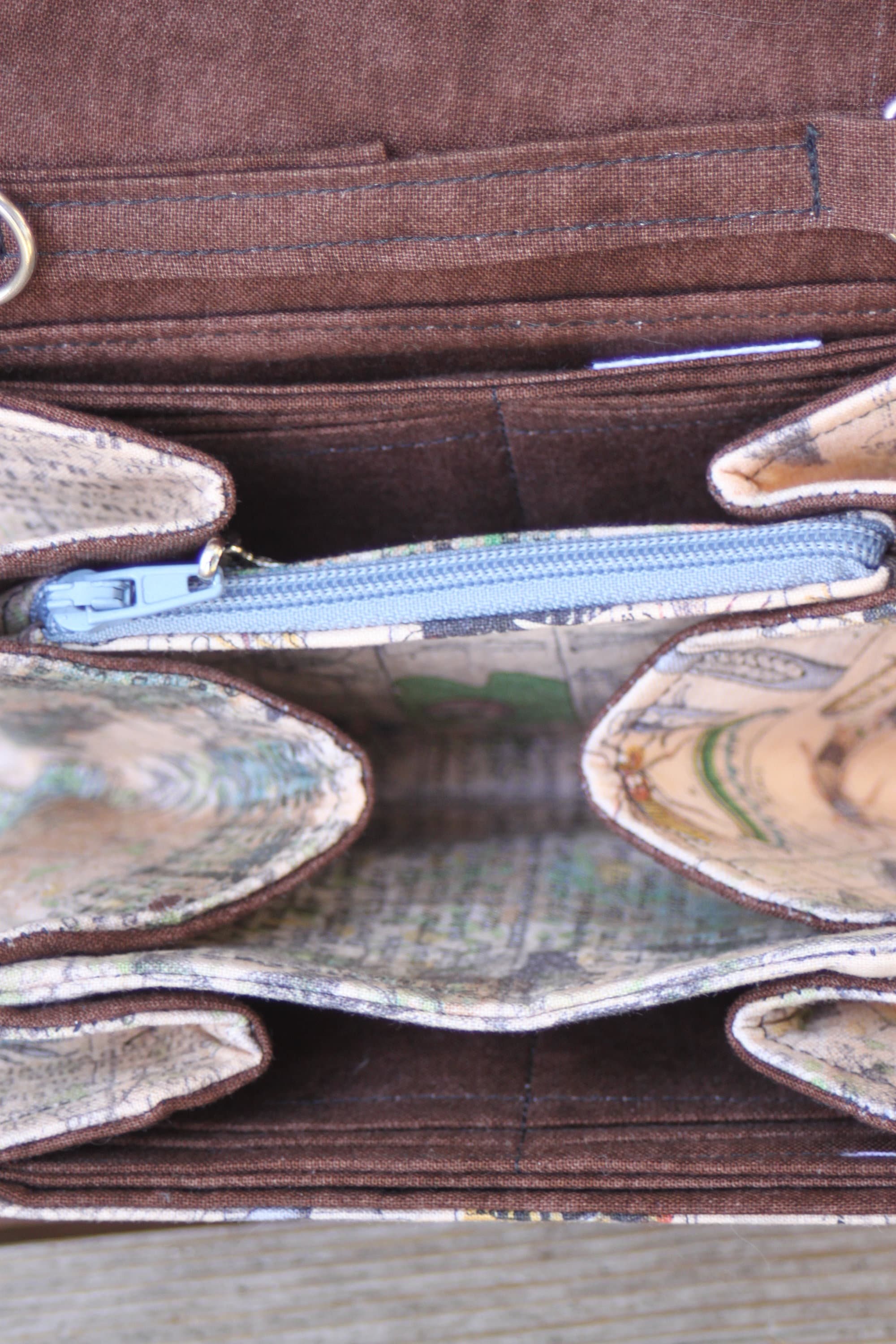 Bugs, flys insects mini-wallet, based on the NCW pattern, Accordian ...