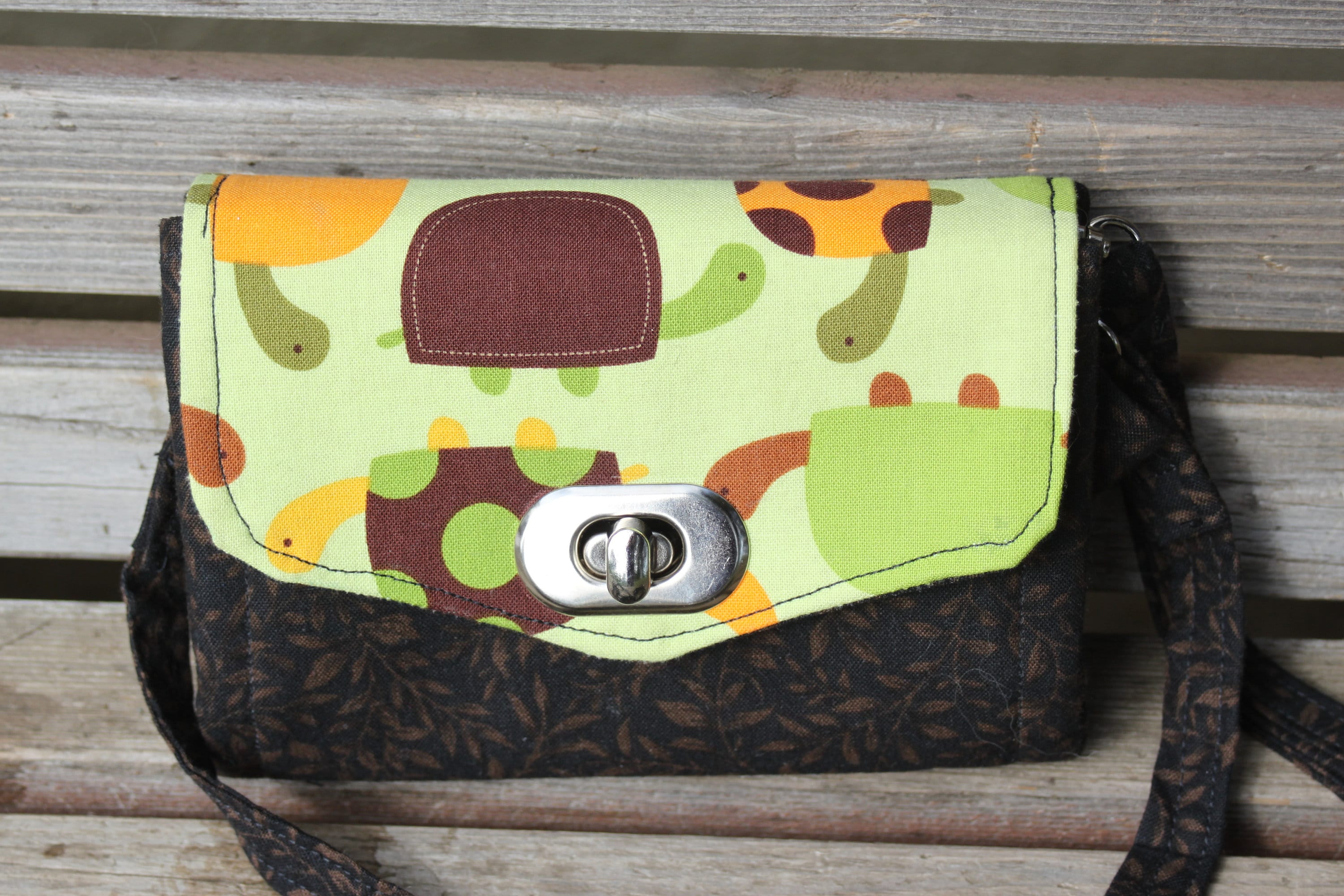 Turtle mini-wallet, based on the NCW pattern, Accordian wallet. Lots of ...
