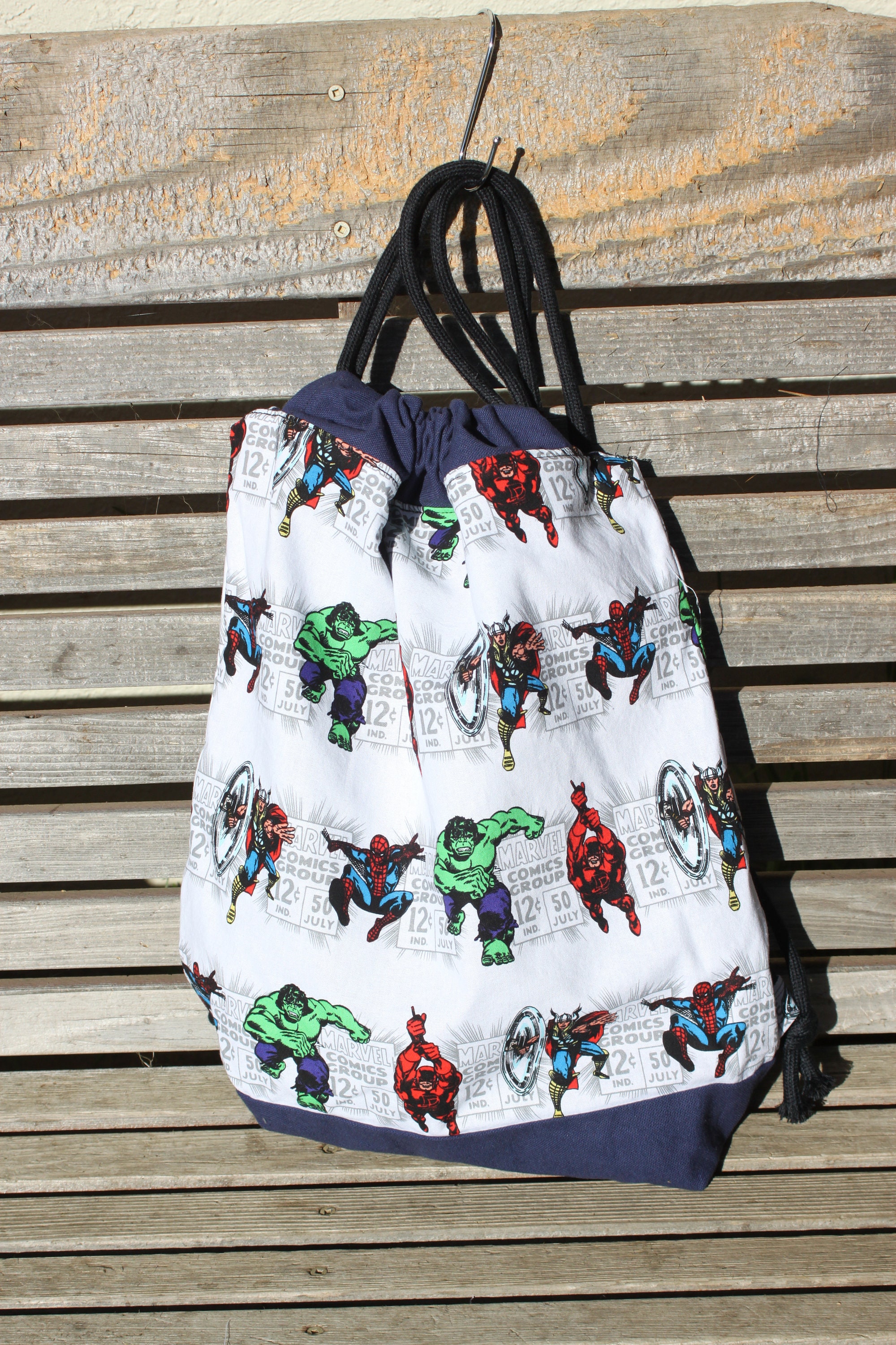 Marvel Comics Avengers Drawstring backpack, a fun accessory for any ...