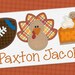 Football Turkey Pie Applique Design Thanksgiving Design | Etsy