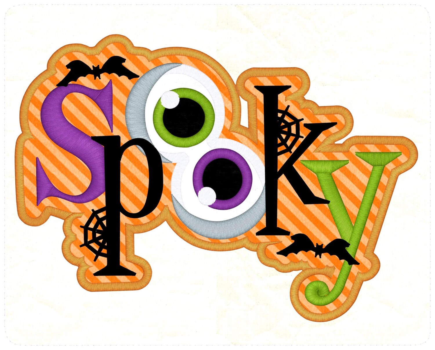 Spooky Machine Applique Design 1113 - Etsy