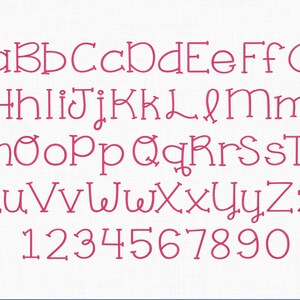 Jacqueline Embroidery Font Alphabet Design Embroidery Font Monogram ...