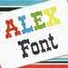 Alex Embroidery Font Alphabet Design Embroidery Font Monogram ...
