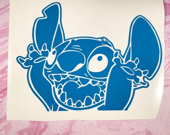 Stitch decal | Etsy