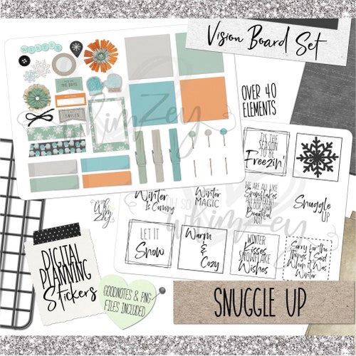 Dreamer Vision Board Set - Etsy