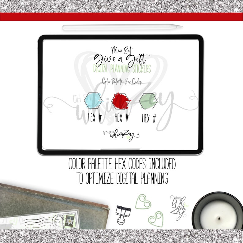 Give a Gift | Mini Planner Sticker Set - Etsy