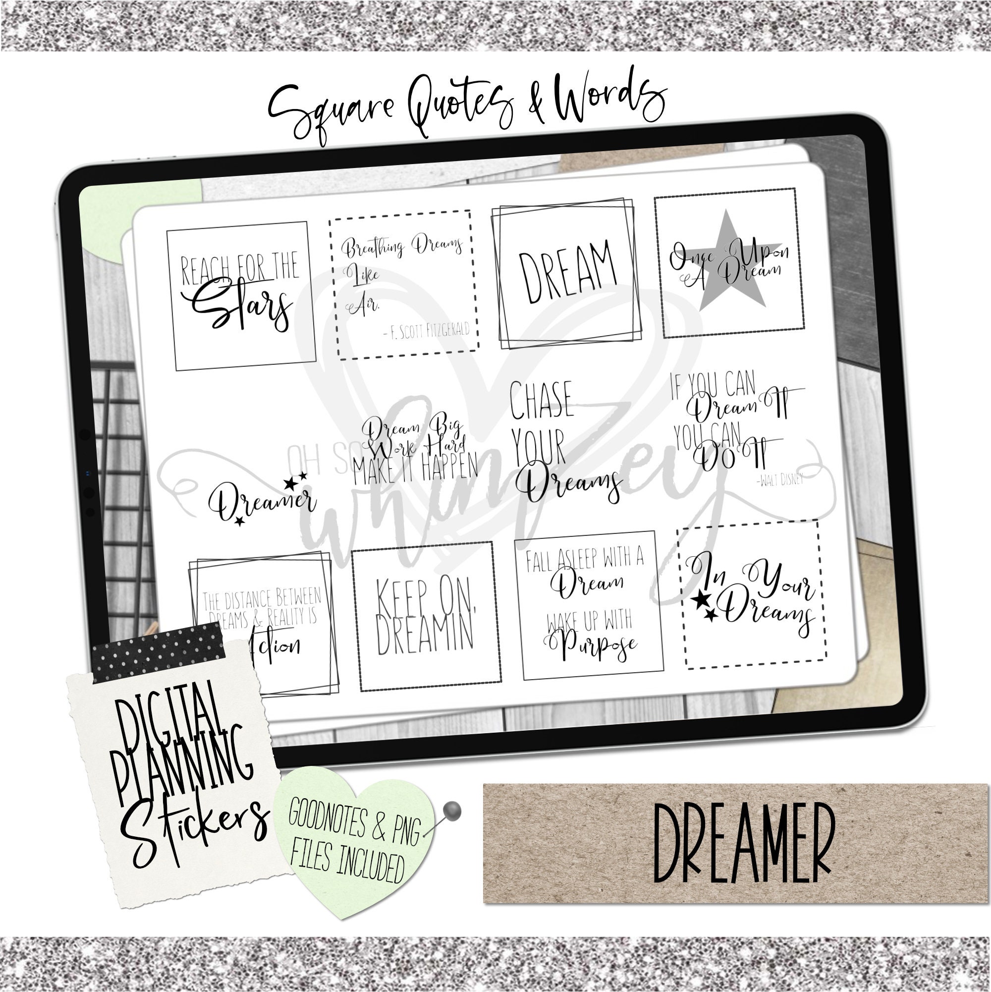 Dreamer Vision Board Set - Etsy