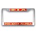 Custom Fraternity and Sorority Greek Acrylic License Plate Frame - Etsy