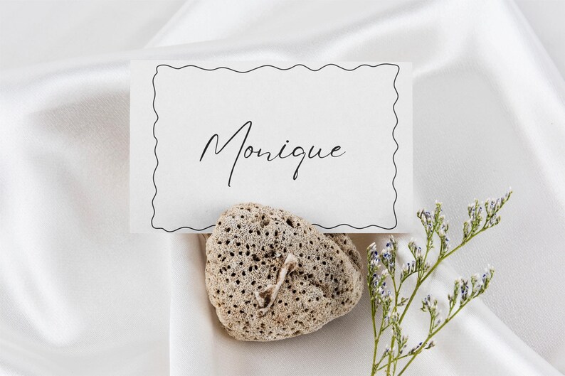 Printable Place Cards Template, Canva Custom Editable & Digital ...