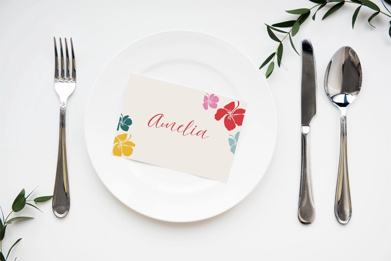 Editable Printable Name Cards Template, Canva Custom & Digital Download ...