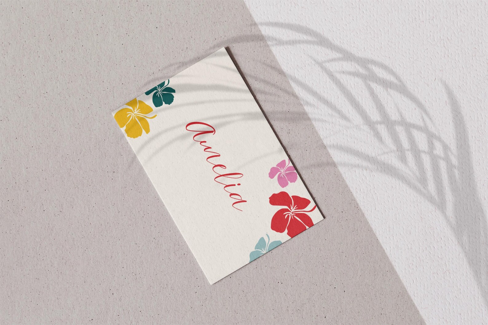 Editable Printable Name Cards Template, Canva Custom & Digital Download ...